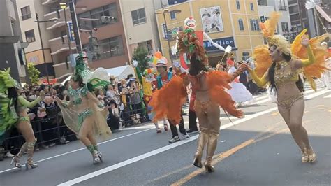 浅草サンバカーニバル カンタ・ブラジル行進部 2023年9月17日 Youtube