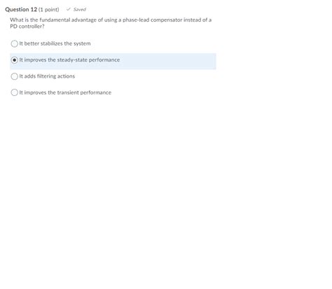 Solved Question Point Given The Following Open Loop Chegg