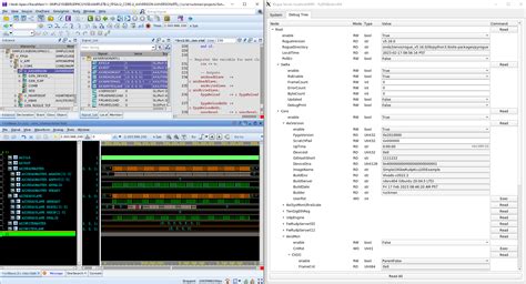 how to run the software development gui with vcs firmware simulator