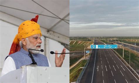 Pm Narendra Modi Inaugurates 246 Km Stretch Of Delhi Mumbai Expressway