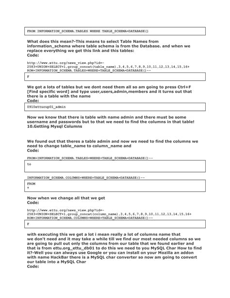 sql full tutorial docx databases computer software and applications