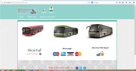 Tech Solution Online Bus Reservation System Project Source Code