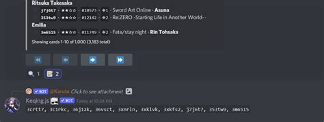 Card Codes Extractor Keqing Bot