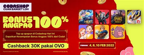Promo Codashop Imlek Bonus 100 And Gratis Diamond