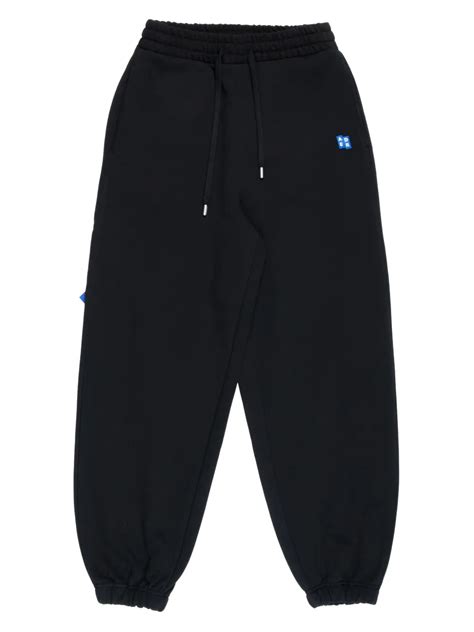 Ader Error Trs Tag Track Pants Black Farfetch Sg