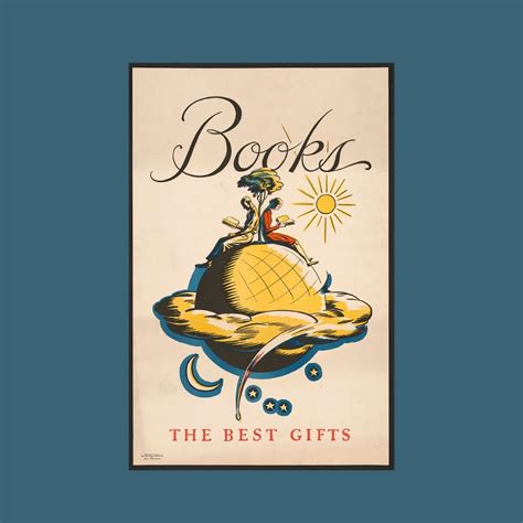 Vintage Books Poster Vintage Poster Books Vintage Poster On Books