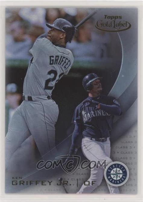2016 Topps Gold Label Base Class 3 24 Ken Griffey Jr
