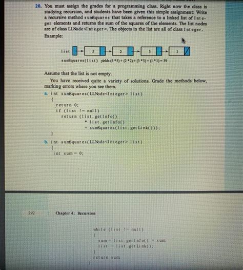 Solved 20 You Must Assign The Grades For A Programming