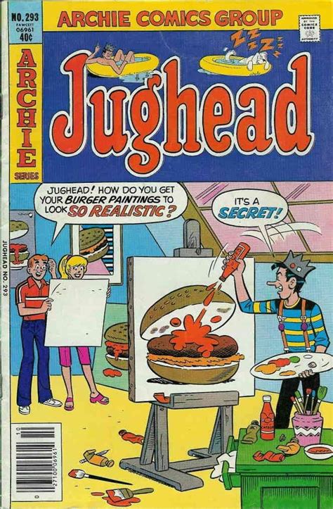Jughead Vol 1 293 Fn Archie Comic Book October 1979