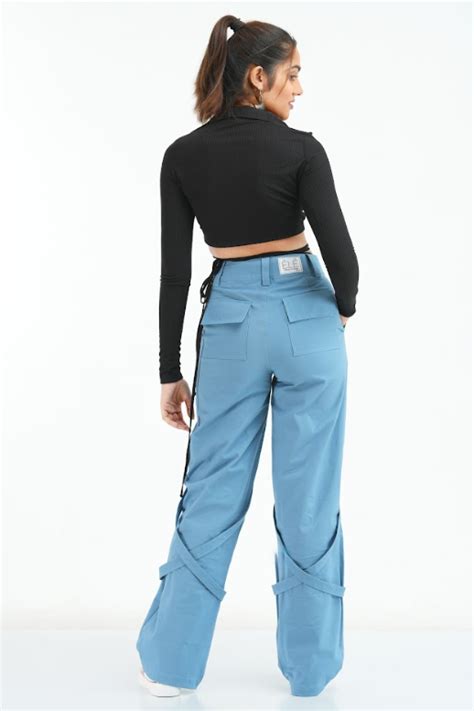 Waist Criss Cross Long Sleeve Top ÈlÉ Sri Lanka