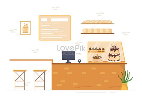 스위트 숍 일러스트레이션 일러스트 무료 다운로드 Lovepik