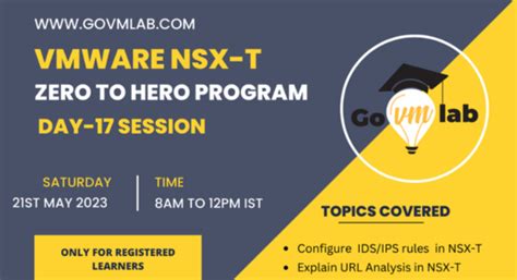 NSX T Day17 Session Explain IDS IPS Analysis Identity Firewall In NSX T