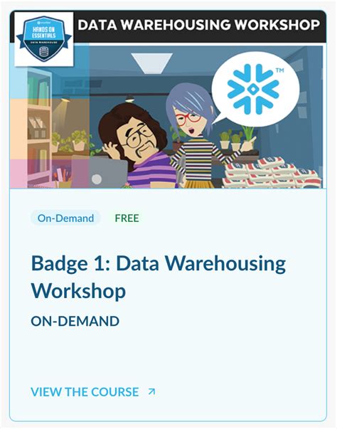 Some Tips For Snowflake Badge 1 There Is A Lot Of Data Out There By