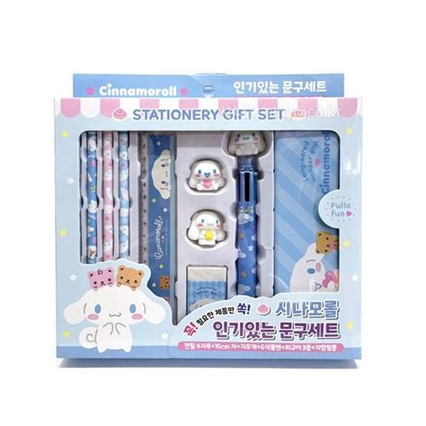 Toptopliving 산리오캐릭터 문구세트 시나모롤 H41780 핫트랙스