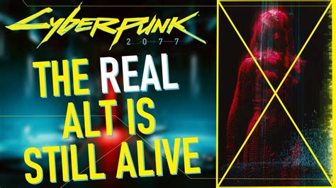 The Real Alt Cunningham Is Still Alive Cyberpunk 2077 Edgerunners