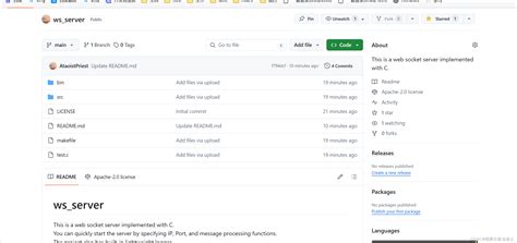 C 实现 Websocket 服务器