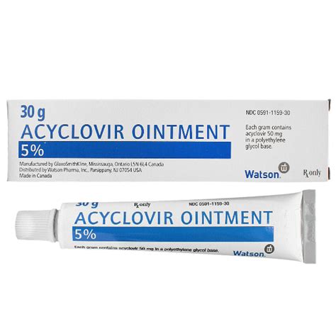 Acyclovir Ointment 5 30g