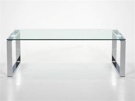30 Photos Rectangle Glass Chrome Coffee Tables