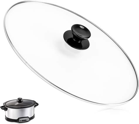6quart Oval Glass Slow Cooker Lid Replacement For Crock