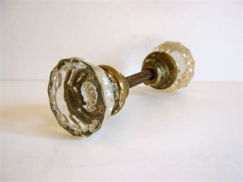 Vintage Glass Door Knobs Door Knobs