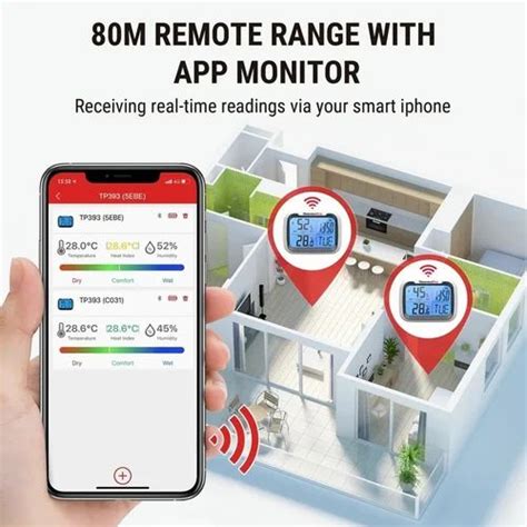 Lcd Temperature And Humidity Data Logger For Household Model Name Number Tp393 At ₹ 2300