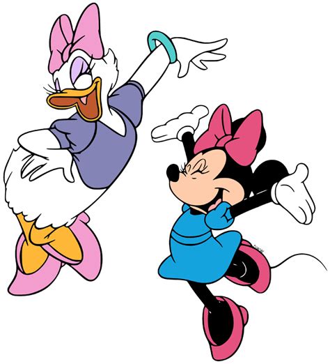 Minnie Mouse And Daisy Duck Clip Art Images Disney Clip Art Galore