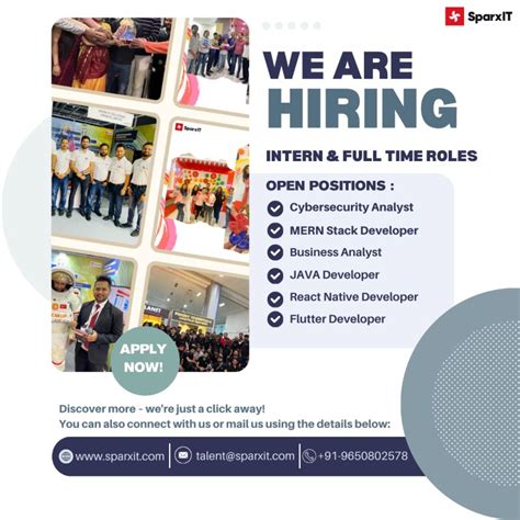 Sparxit Wearehiring Internships Fulltimejobs Techcareers