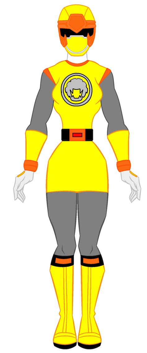 Power Rangers Ninja Storm Yellow Ranger Girl By Powerrangersworld On Deviantart