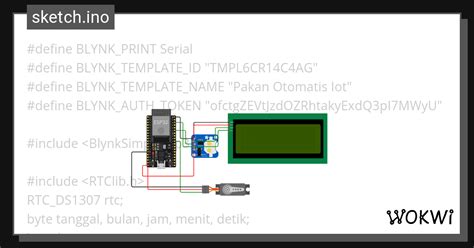 Otomatis Pakan Ternak Iot Wokwi Esp32 Stm32 Arduino Simulator