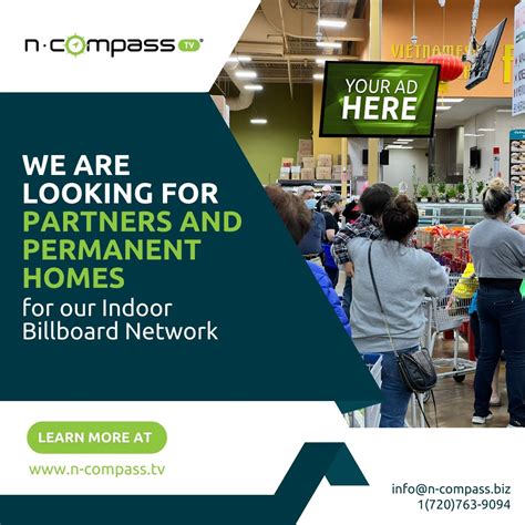 N Compass Tv On Linkedin Were Looking For Partners And Permanent