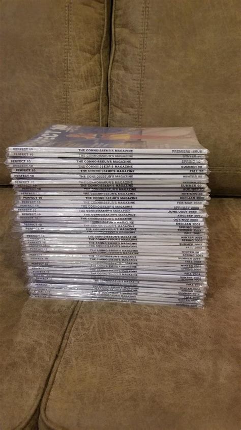 Perfect 10 Magazine Collection All 43 Issues Including Premier Issue