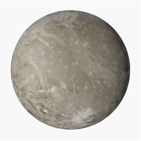 Ganymede Moon Wallpaper