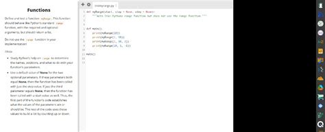 Please Help To Get Out This Code Testmyrangepy 1 Def Myrange