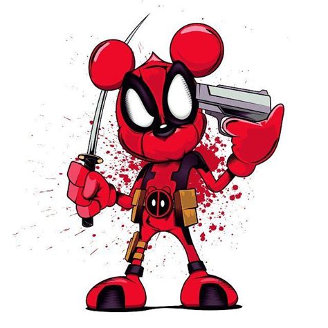 Mickey Mouse Deadpool