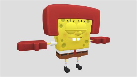 Sb Cosmic Shake Spongebob Karate Download Free 3d Model By Smf