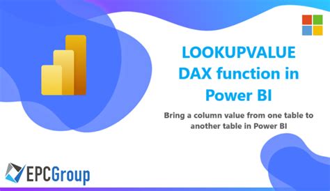 Lookupvalue Dax Function In Power Bi A Complete Guide Epc Group Ai And Microsoft