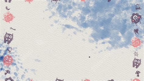 Nature Big Tree Simple Flower White Cutie Powerpoint Background For