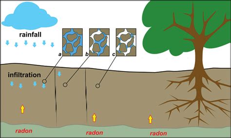 Schematic Spatial Temporal Dependence Of Water And Gas Phases In