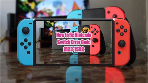 4 Ways To Fix Nintendo Switch Error Code 2123 1502