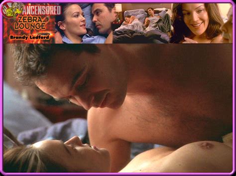 Naked Brandy Ledford In Zebra Lounge