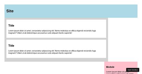 Fix The Sidebar Codesandbox Fix The Sidebar Codesandbox
