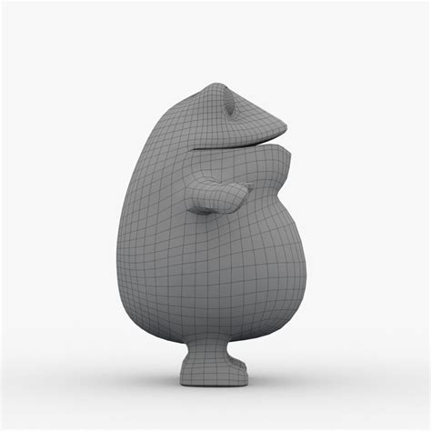 Korean Jinro Soju Toad Character 3d Model Turbosquid 1917175