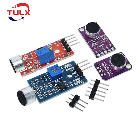 Max9814 Max4466microphone Agc 증폭기 보드 사운드 센서 모듈 Arduino Max4466 Pcb 보드 Diy 키트 용 자동 이득 제어 공격 활성