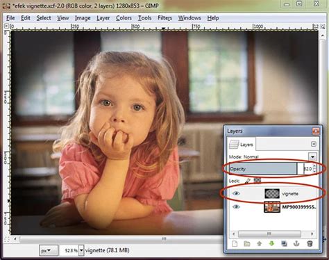 Trikmudah Menambahkan Efek Vignette Pada Foto Di GIMP