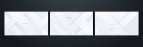 Premium Vector Grey White Abstract Background Geometry Shine And Layer Element Vector For