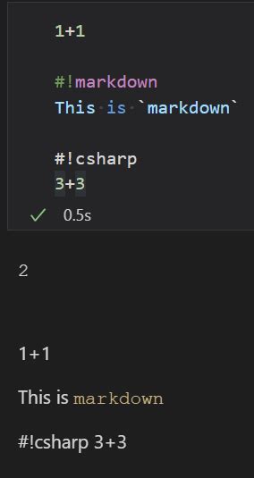 Dynamic Grammar Doesnt Allow For `markdown` Switcher · Issue 2651 · Dotnetinteractive · Github