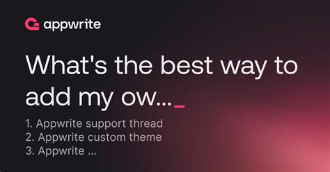 Whats The Best Way To Add My Own Custom Theme Using Pink Design