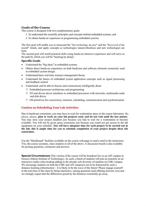 embedded syllabus pdf operating systems computer software and
