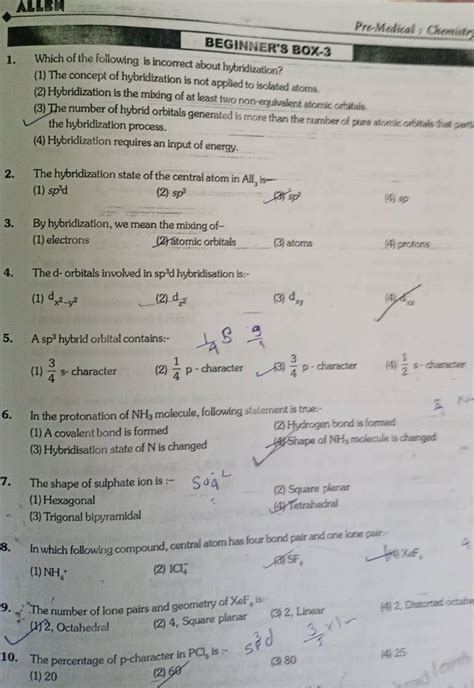 The Hybridization State Of The Central Atom In All3 Is Filo