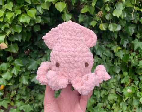Crochet Squid Pattern Squid Amigurumi Crochet Pattern Quietnova